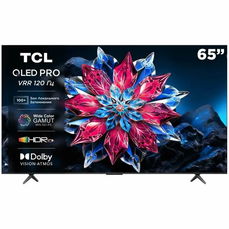 Телевизор TCL 65C655 Pro (65", 4K UHD, 120 Гц, Google TV) | Pepper