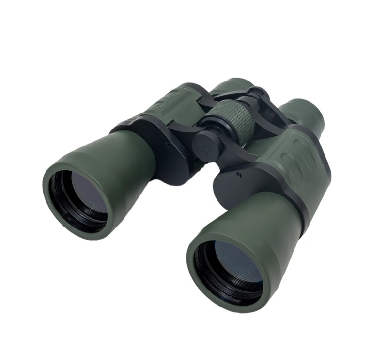 Бинокль Следопыт 10x50, зеленый-защитный PF-BT-06 | Pepper