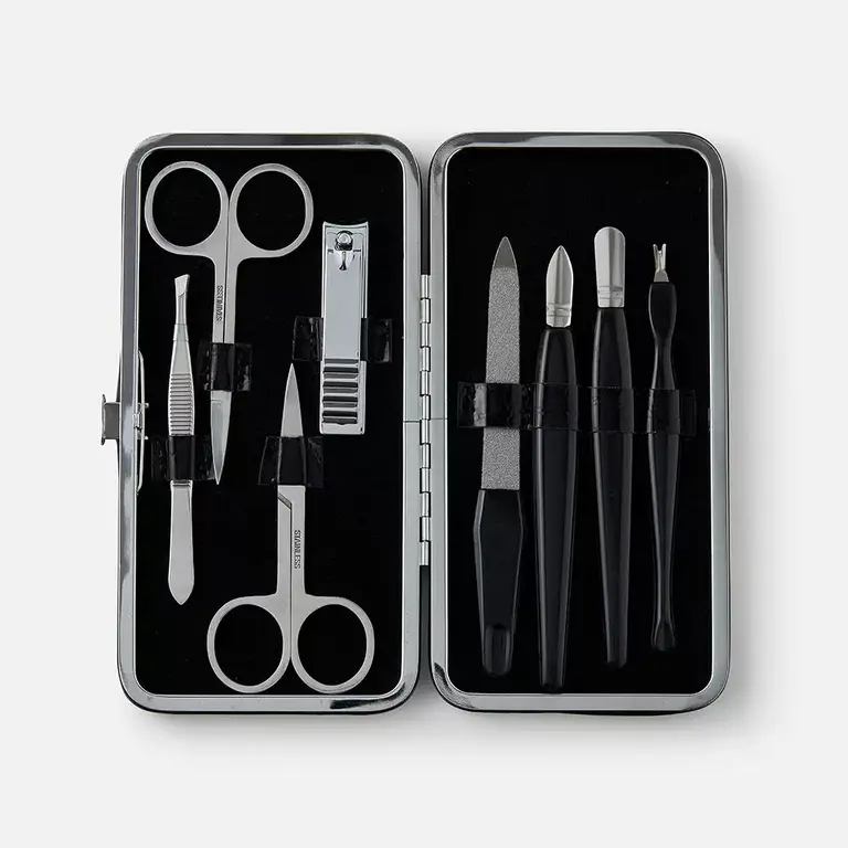 МСК Набор маникюрный RAFFINI Manicure Set, 8 предметов | Pepper