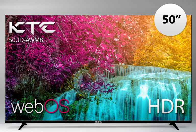 Телевизор 50" KTC 50UD-AWMB (пульт Magic Remote с указкой, WebOS) с ...
