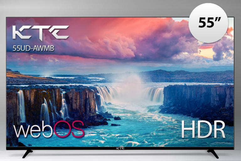 Телевизор 55" KTC 55UD-AWMB (пульт Magic Remote с указкой, WebOS) с ...
